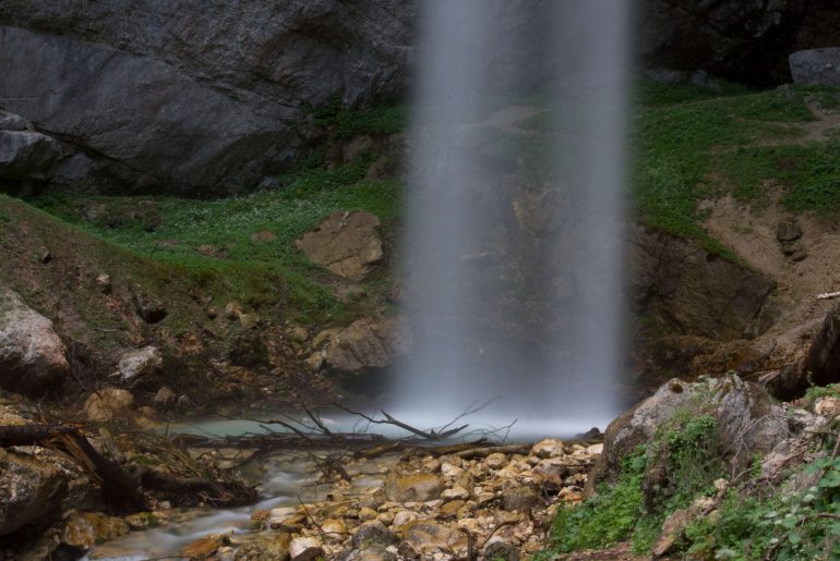 Wildensteiner Wasserfall: Der lange Weg zum Wasser